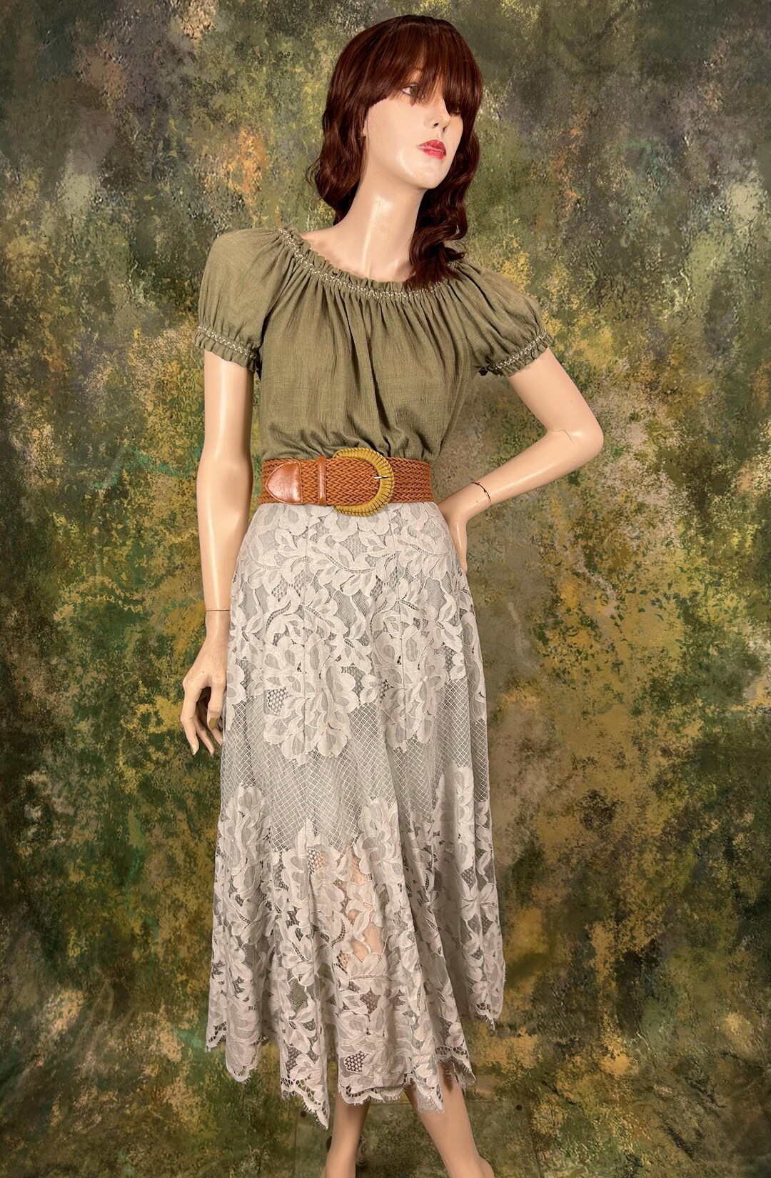 Cottage Witch Size M - Druid - Ren Faire - Pagan Ceremony - Etsy