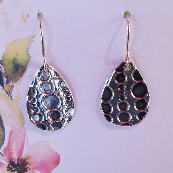 Fine Silver Earrings - Etsy