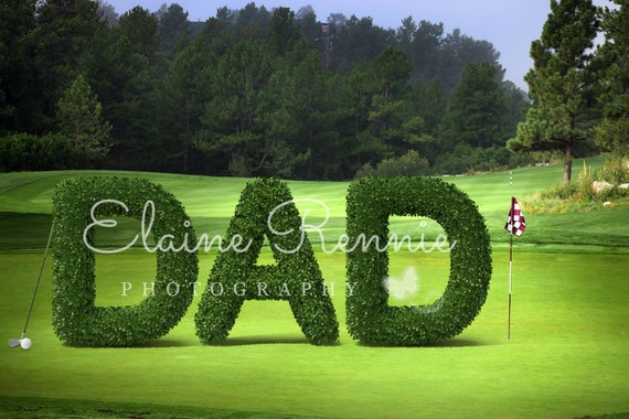 Fathers Day Background Golf