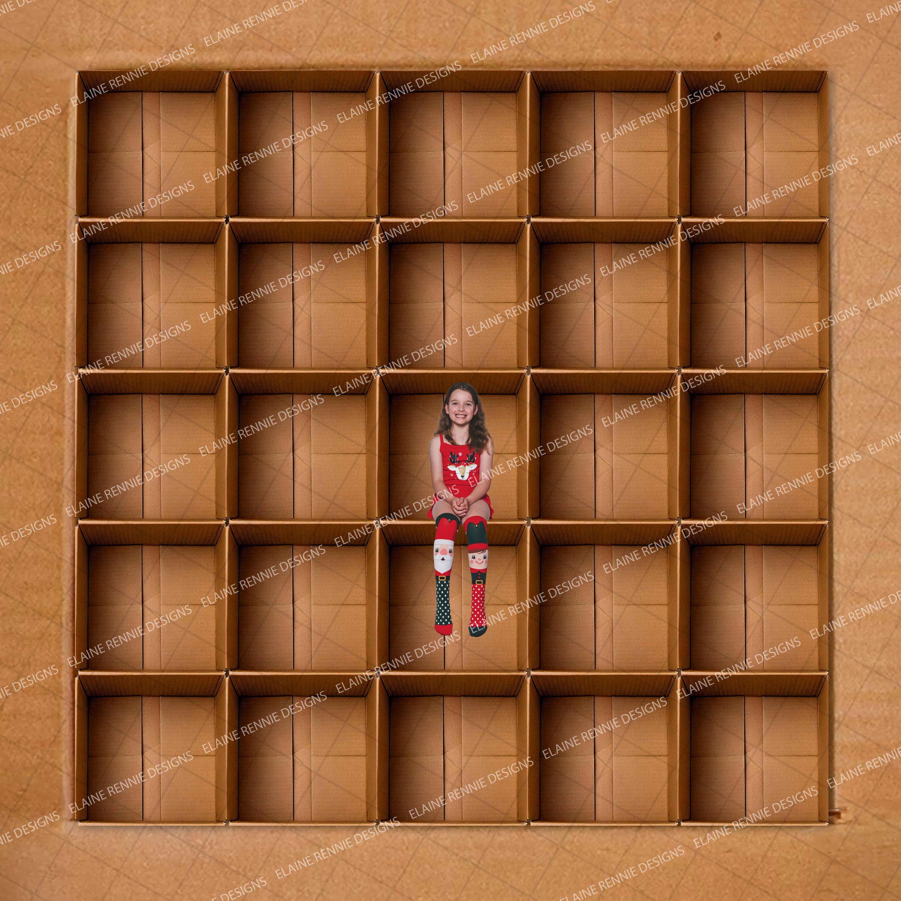25 Empty Cardboard Boxes, Photography Background, in the Box ...