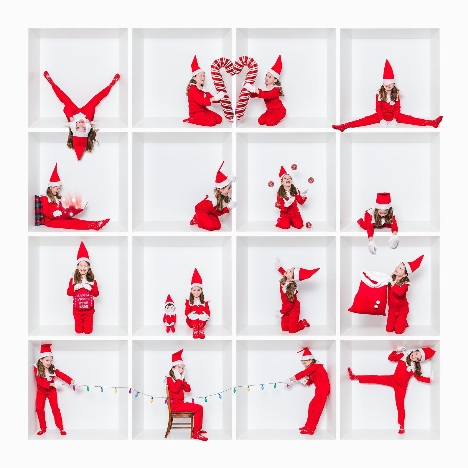 16 Box Photography Template, Collage for in the Box Photography, Inside ...