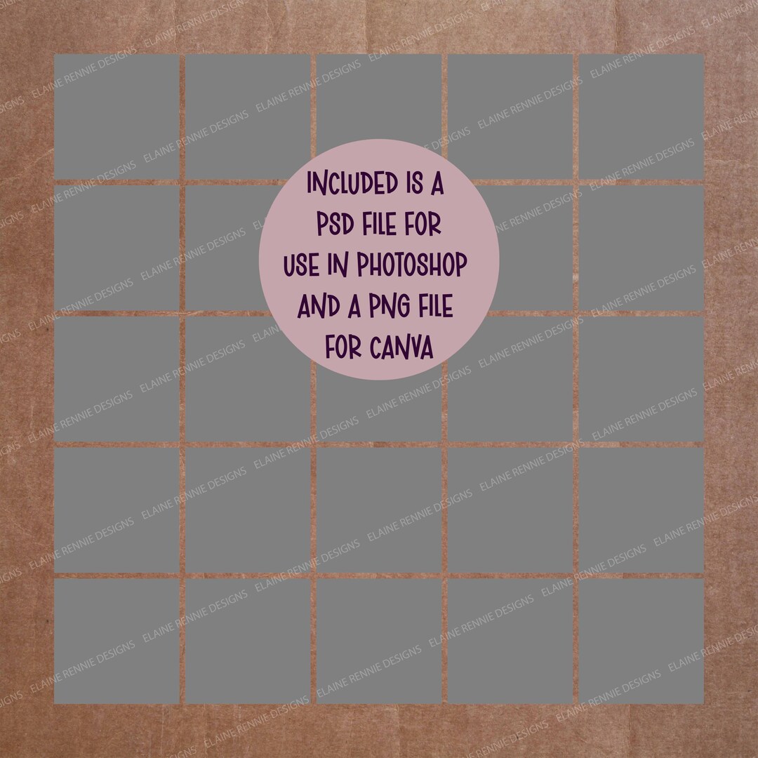 Cardboard 25 Box Class Photography Template, in the Box Photography ...