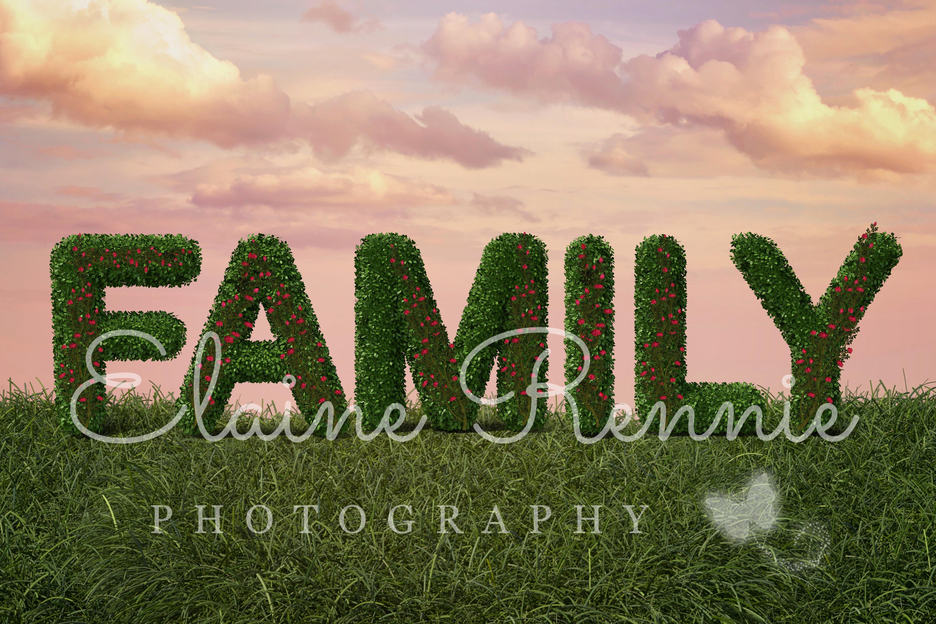 Family Word Background