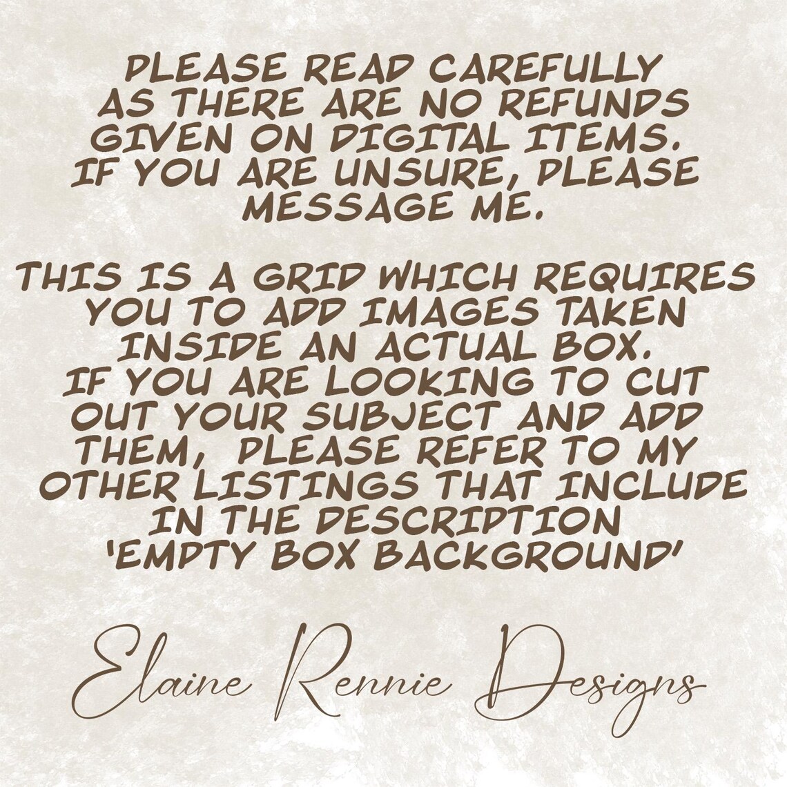 9 Box Photography Template, Collage for in the Box Photography, Inside ...