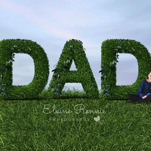 Happy Fathers Day Digital Background (DAD), Digital Backdrop, Dad ...