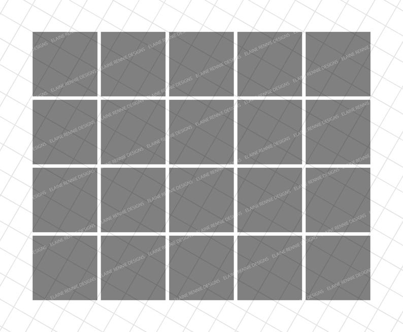 20 Box Photography Template, Collage for in the Box Photography, Inside ...