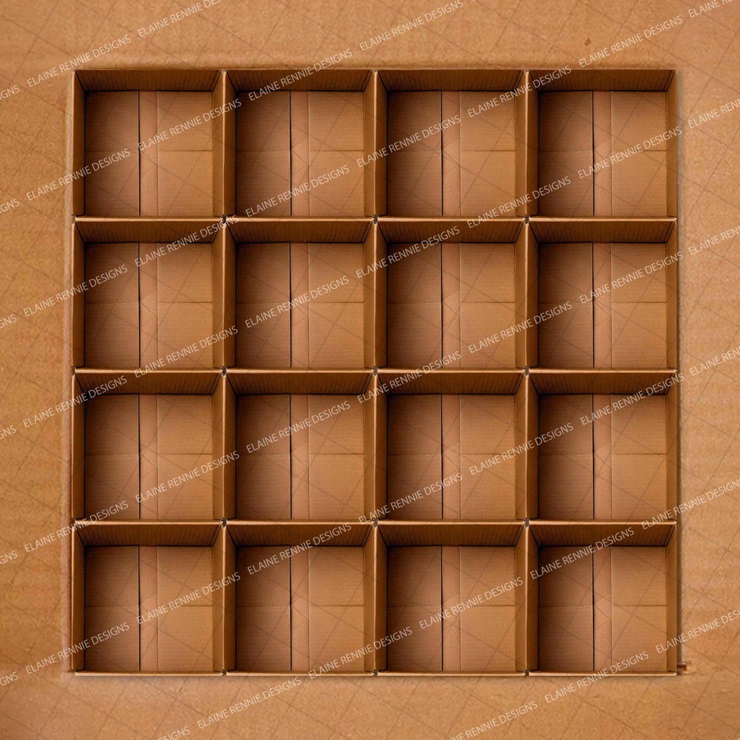 16 Empty Cardboard Boxes, Photography Background, in the Box ...