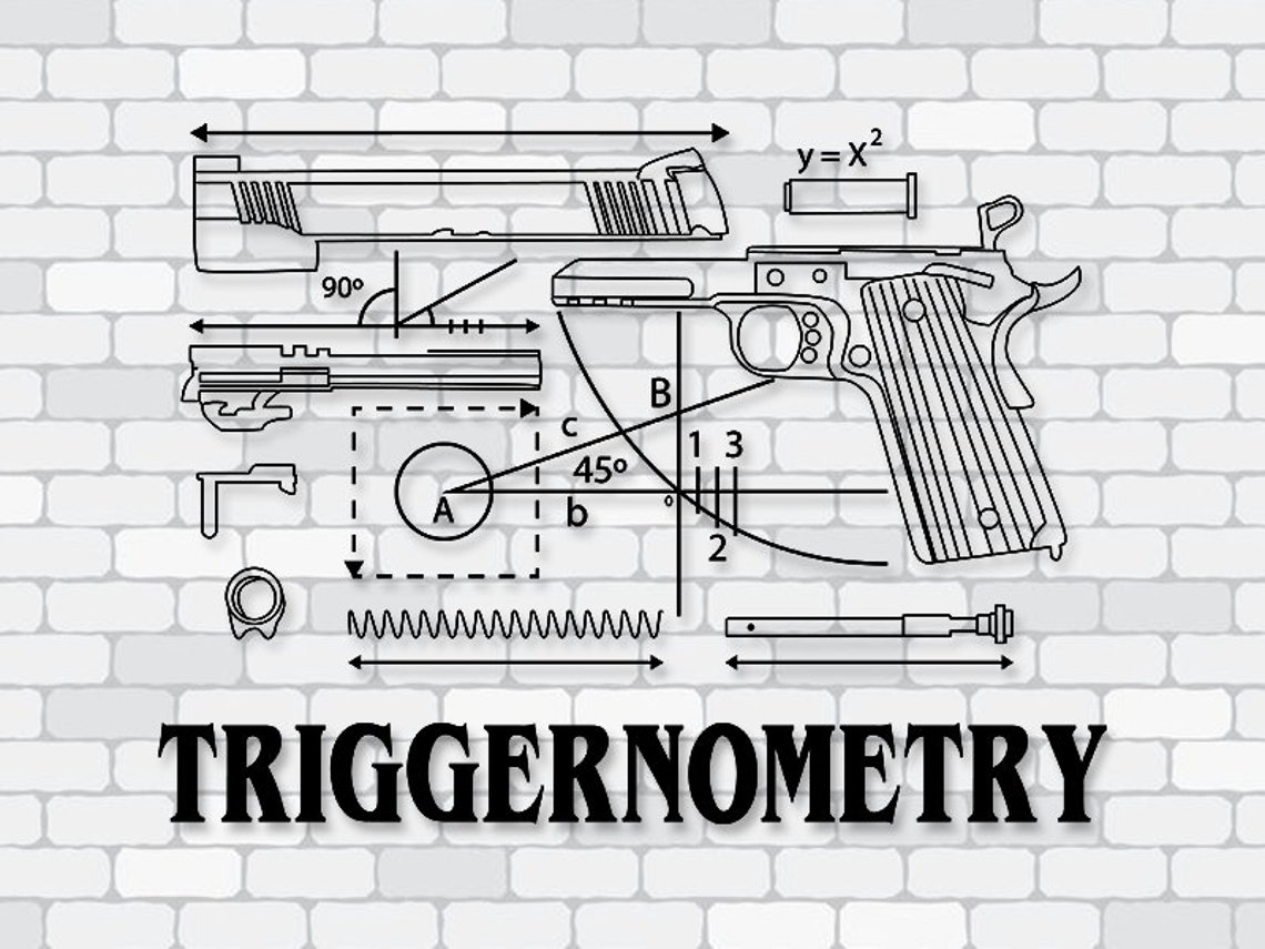 Triggernometry SVG Triggernometry vector gun svg tactical - Etsy España