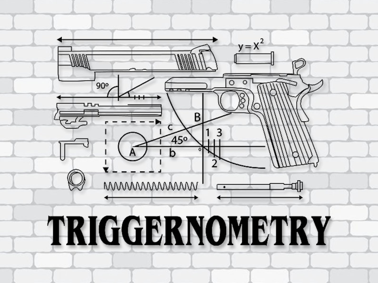 Triggernometry SVG, Triggernometry Vector, Gun Svg, Tactical Svg, Files ...
