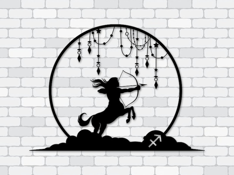 Sagittarius SVG Zodiac SVG Zodiac Sign Svg Cut File for - Etsy