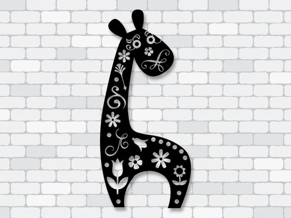 Giraffe Mandala Svg Mandala Svg Giraffe Svg Zentangle | Etsy