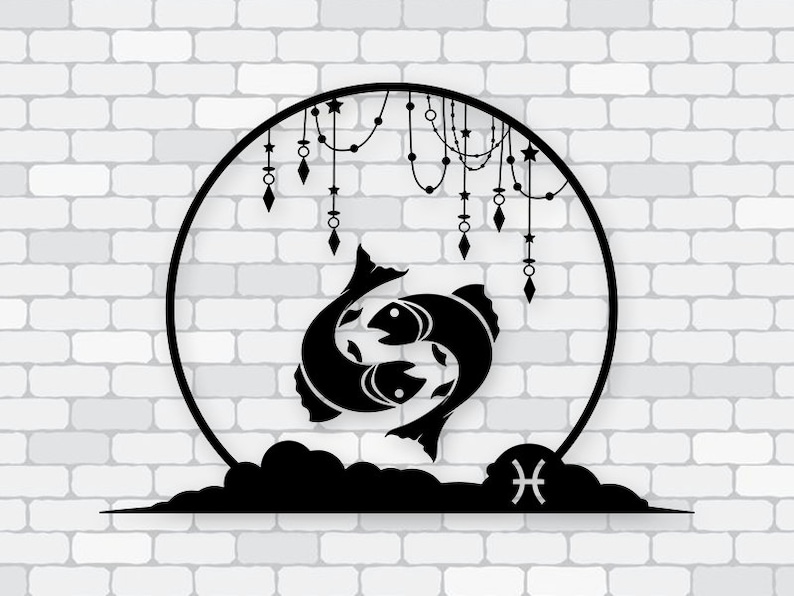 Pisces SVG, Zodiac SVG, Zodiac Sign Svg Cut File for Cricut, Tarot Svg ...