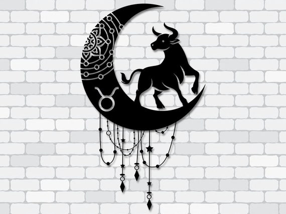 Taurus SVG Zodiac SVG Zodiac Sign Svg Cut File for Cricut - Etsy