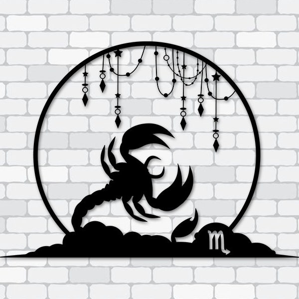 Scorpio Svg - Etsy
