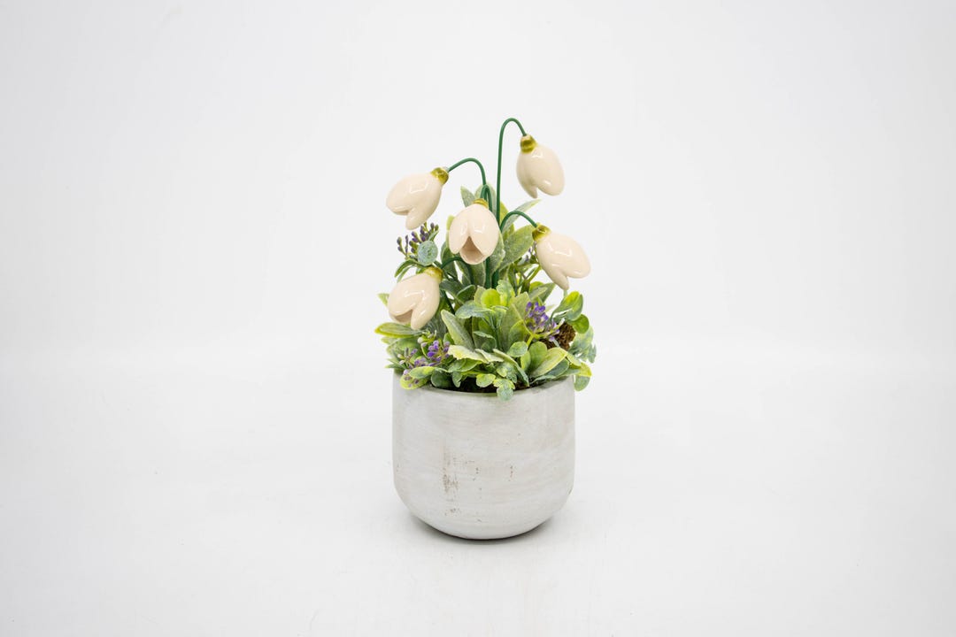 Small Centerpiece With Snowdrops - the Perfect Home Decoration for ...
