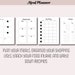 Printable Wellness Planner Bundle for Self Care Habit Tracker, Goal ...