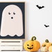 Cute Ghost Prints Halloween Wall Art Printable Halloween - Etsy