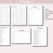 Printable Wellness Planner Bundle - for Self Care - Habit Tracker, Goal ...