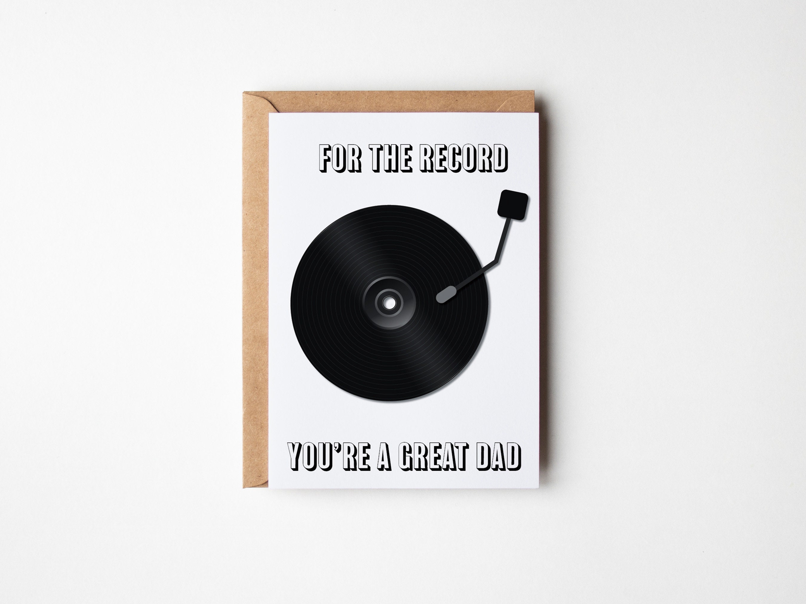 Printable Father's Day Card for a Music Dad | Happy Father's Day Card ...