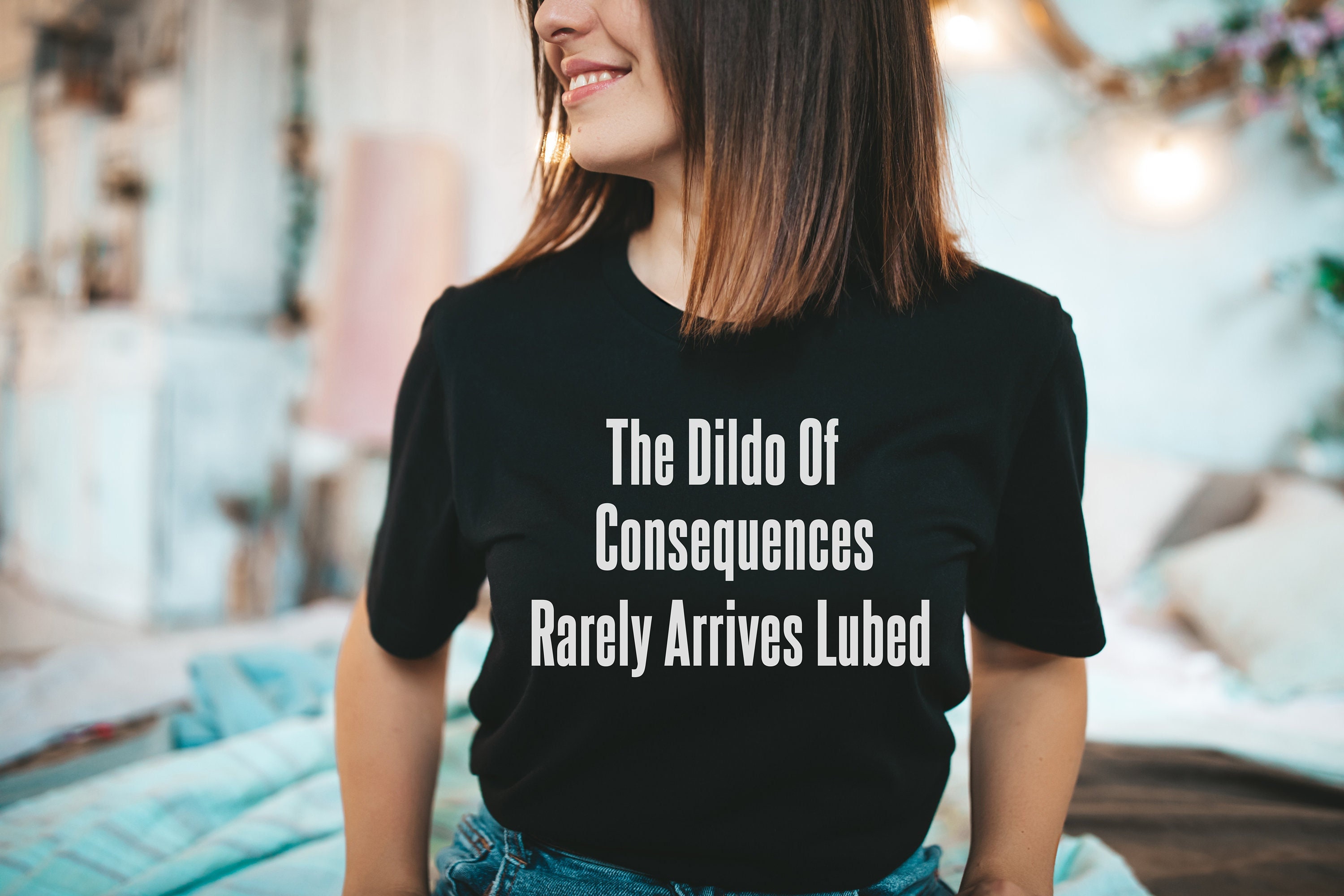 Dildo Of Consequences Rarely Arrives Lubed Svg Png Cut File Sublimation