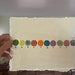 Colorful Caterpillar Watercolor Painting on Handmade Paper – 6 " X 8.25 ...