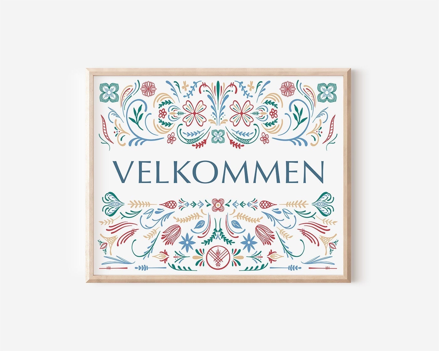 Danish Welcome Sign - Etsy