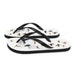 Trout Fly Fishing Flip-flops, Original Hand-drawn Flies Art Design ...