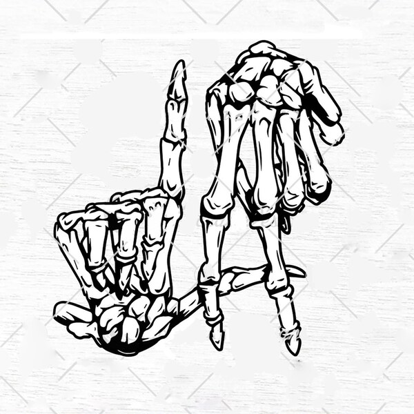 La Hand Sign - Etsy