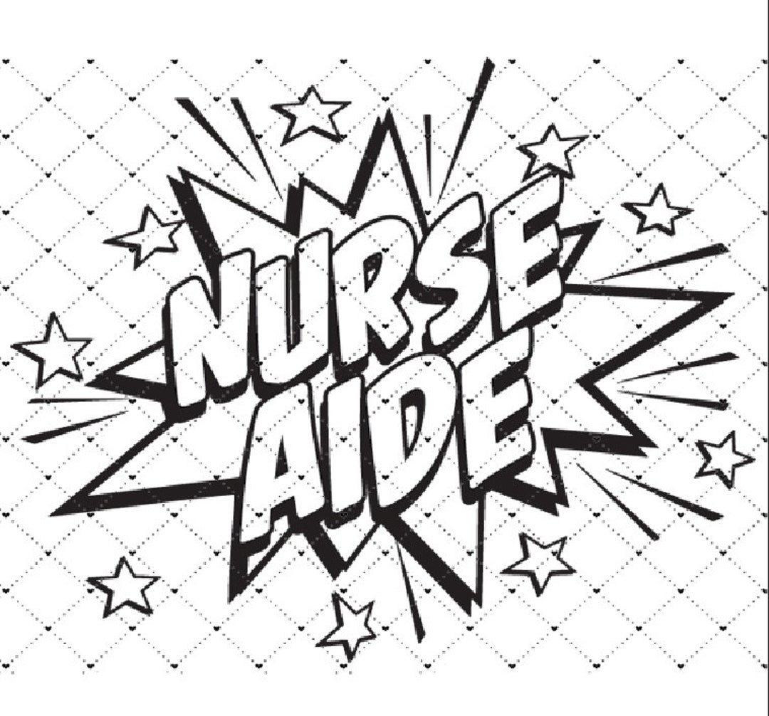 Nurse Aide Svg Digital Download - Etsy