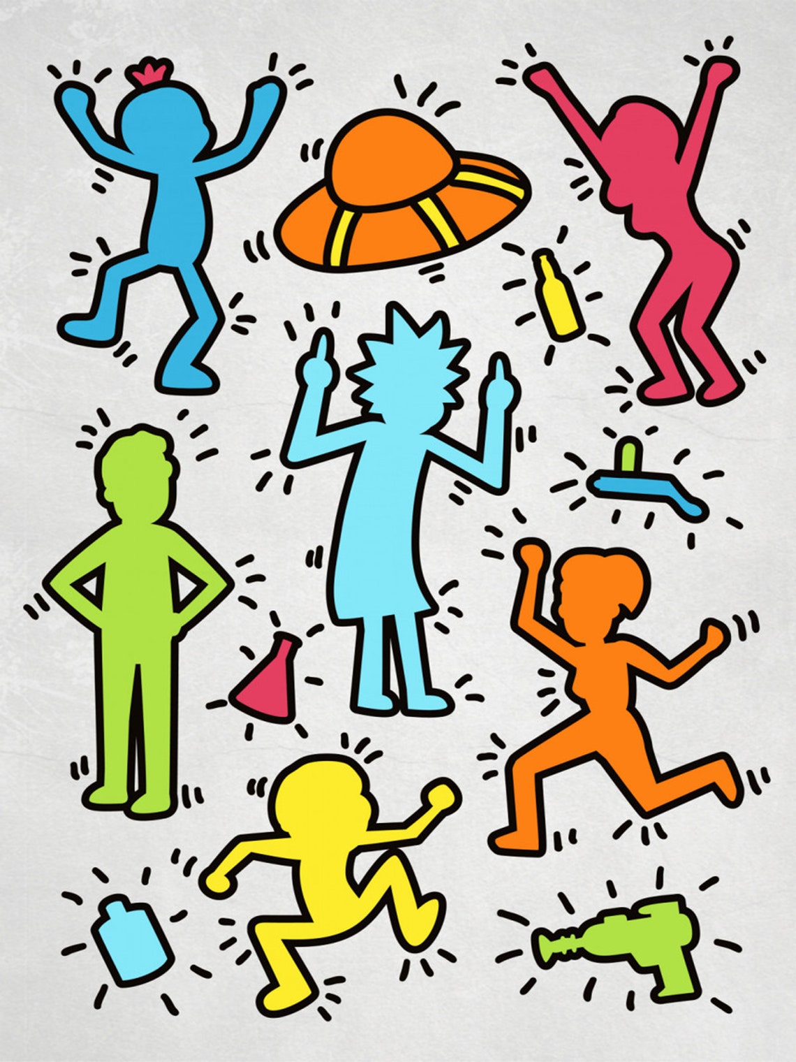 Rick Haring Poster - Etsy