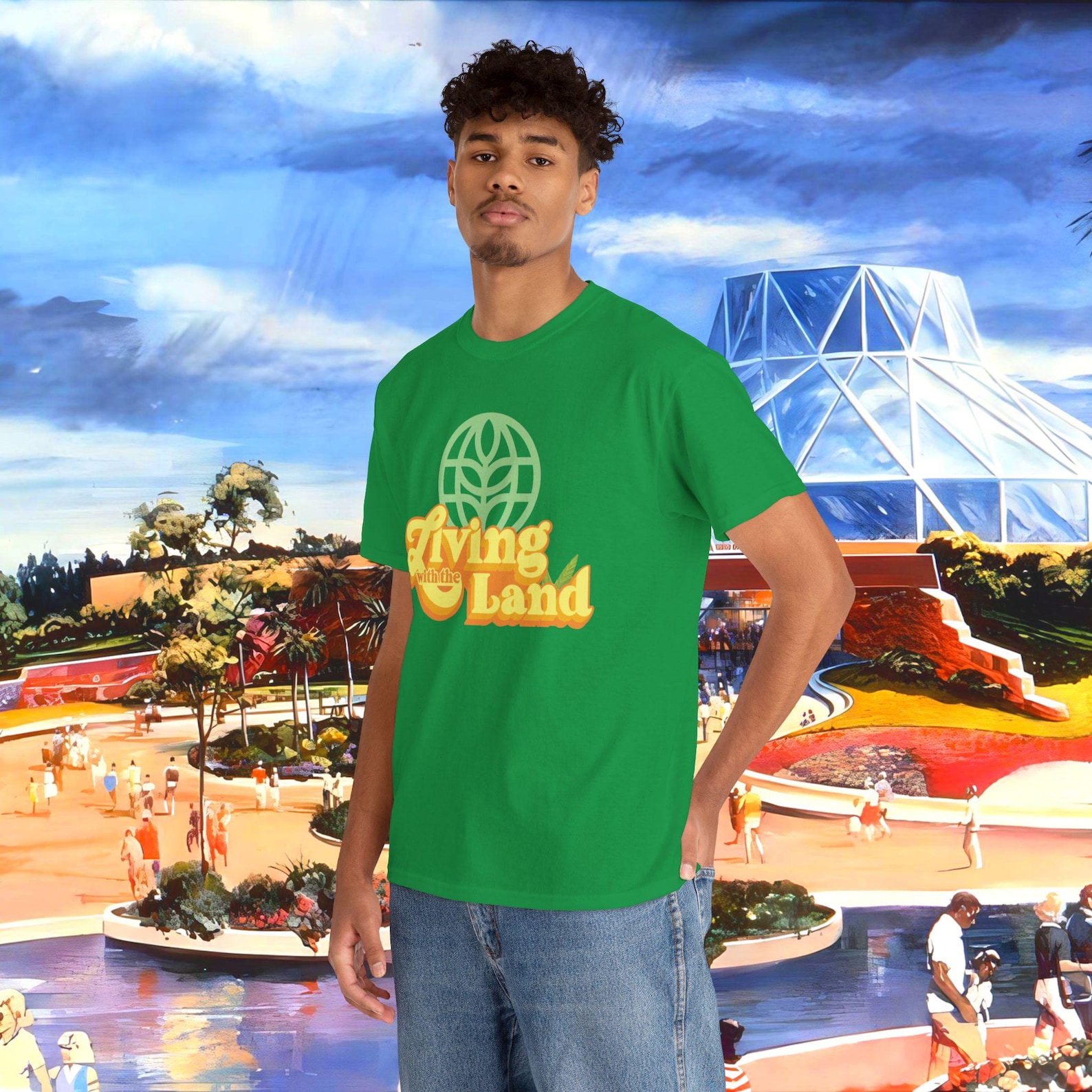 Epcot Center Living With the Land Logo Shirt Unisex Classic Tee - Etsy