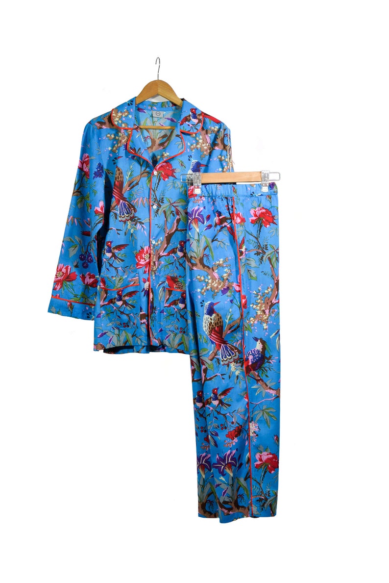 Limited Edition Birds of Paradise Pyjamas - Gift Pajamas - Pjs - Bird ...
