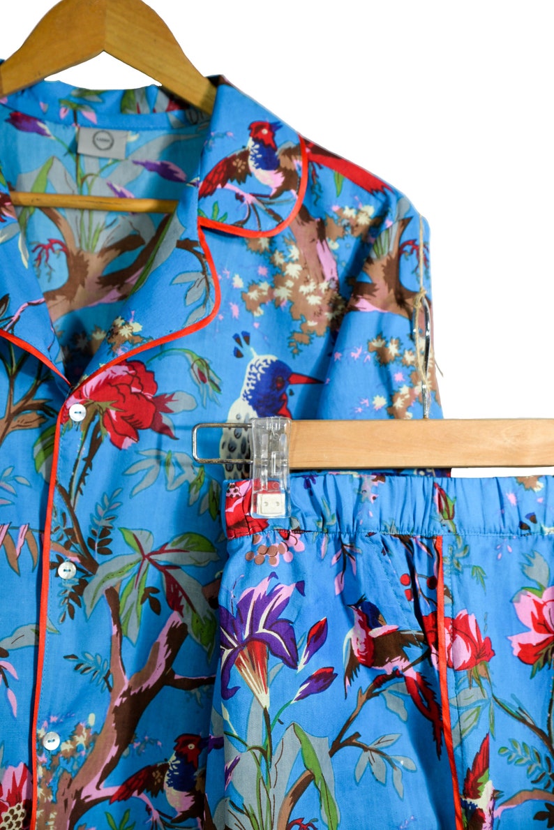 Limited Edition Birds of Paradise Pyjamas - Gift Pajamas - Pjs - Bird ...