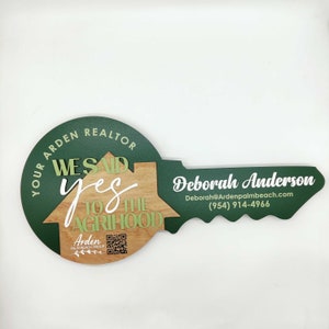 We Said YES to the Address, Realtor Sign Gold Sold, Closing Custom ...