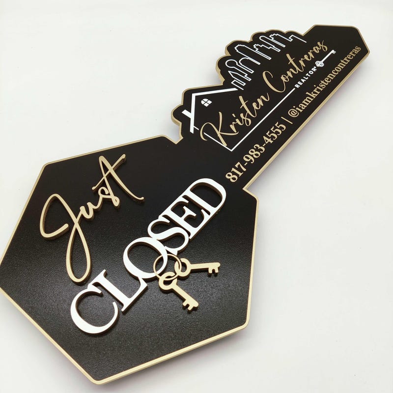 Realtor Sold Sign - Etsy