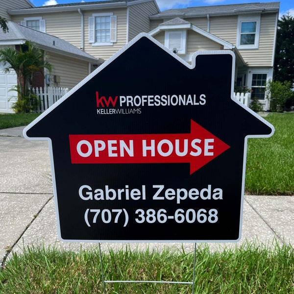 House Shaped Sign - Etsy