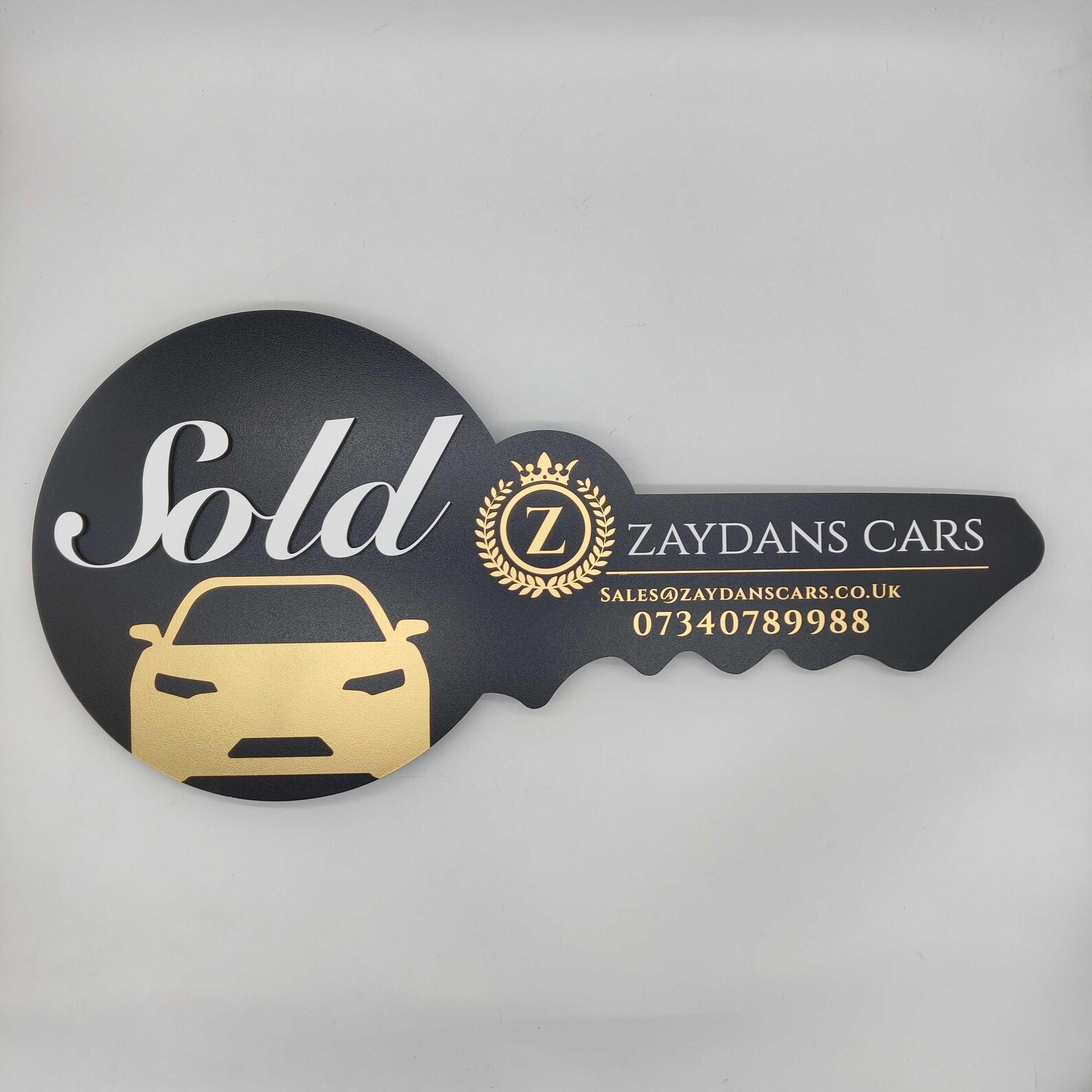Sold Car Salesman Gift, Sold Car SIGN, New Car Gift, Car Sold Sign ...