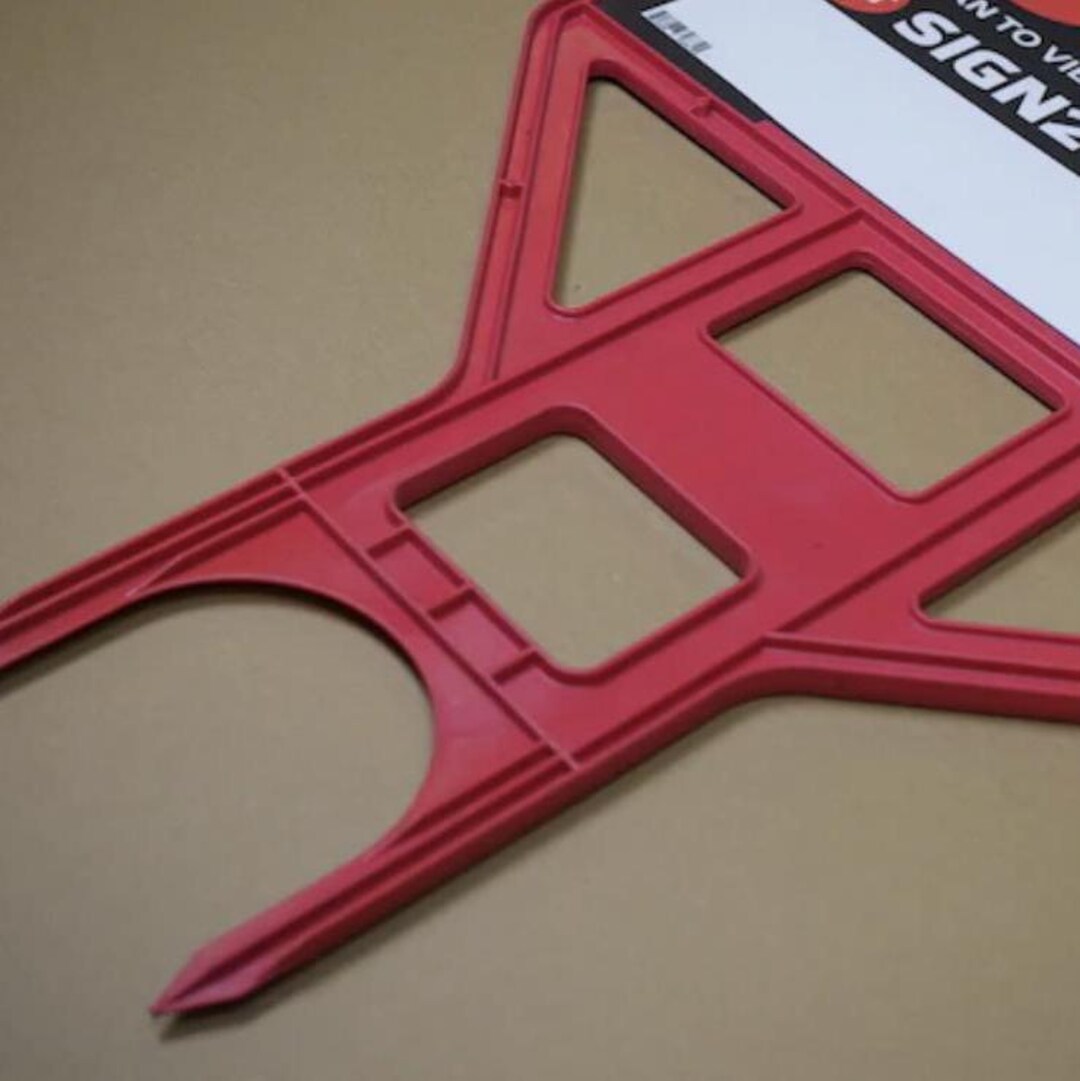 Step Frame & Spider Rider Frame, Yard Sign Stakes, Yard Sign Stands for ...