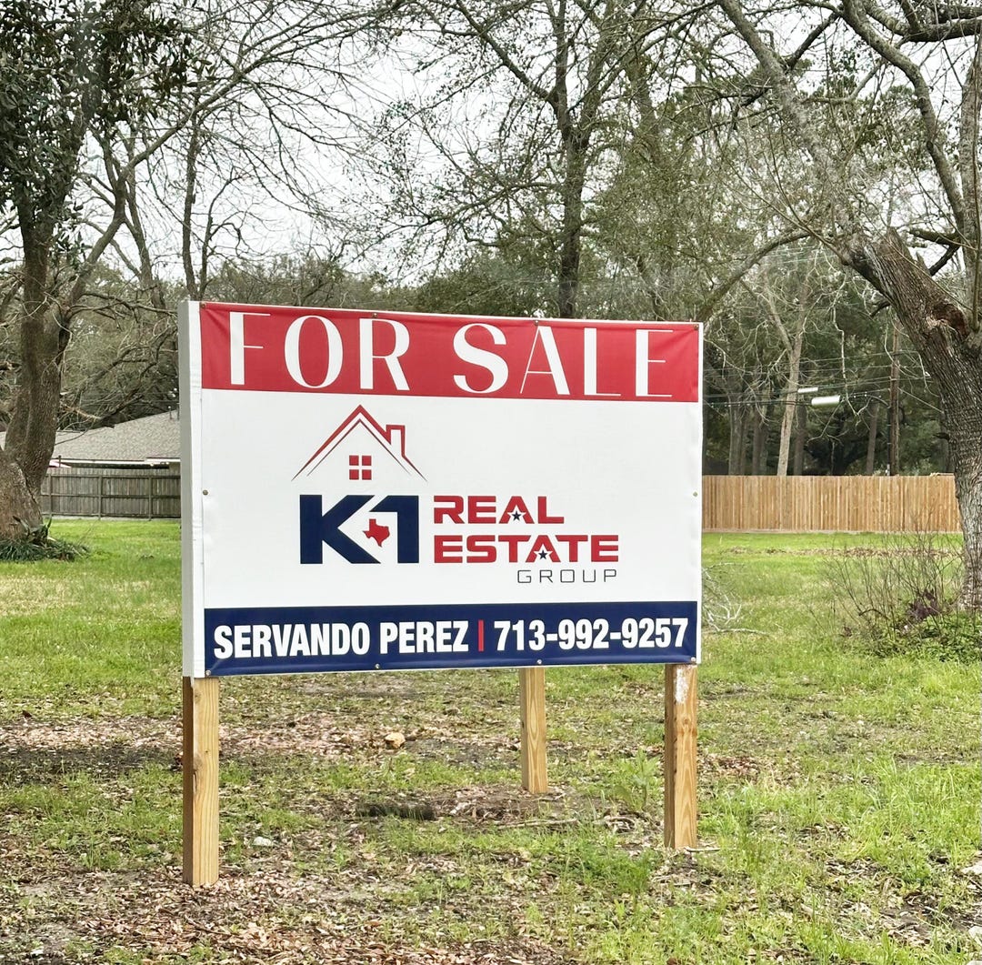 Custom Real Estate Vinyl Banners 13oz, New Construction Vinyl Banner ...