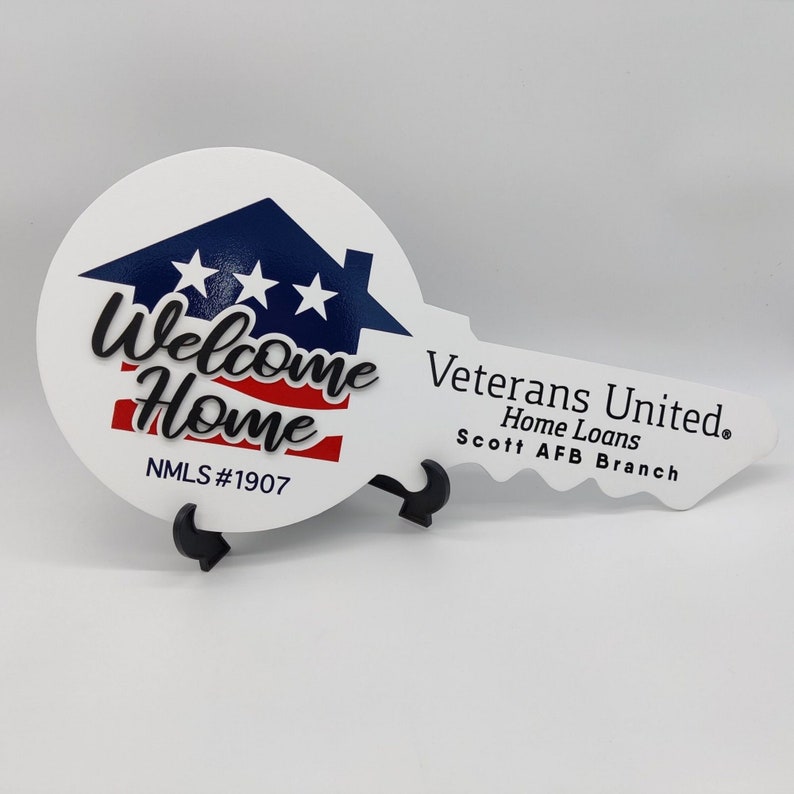 Welcome Home Key Sign Realtor Closing Custom American Flag - Etsy
