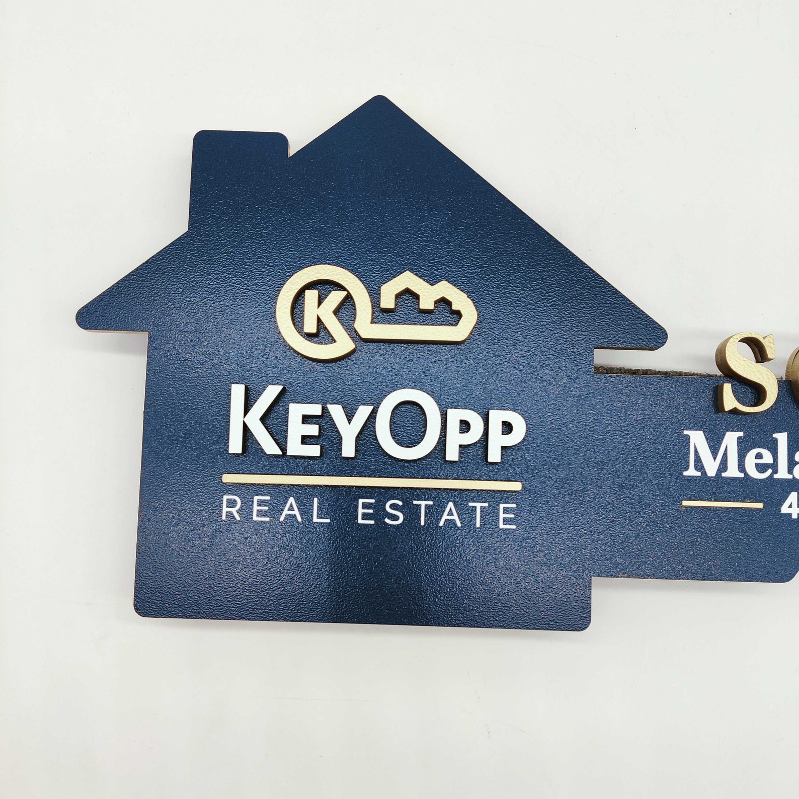Realtor Sold Key, Wood House Key Sign, 3D Sold Key, Closing Realtor ...