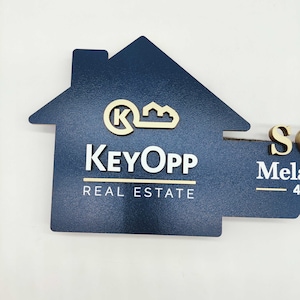 Realtor Sold Key, Wood House Key Sign, 3D Sold Key, Closing Realtor ...