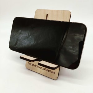Phone Stand With LOGO | Custom Phone Holder | Mobile Phone Wooden Stand ...