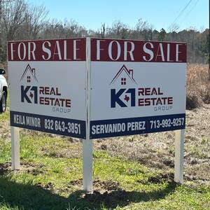 Custom Real Estate Vinyl Banners 13oz, New Construction Vinyl Banner ...