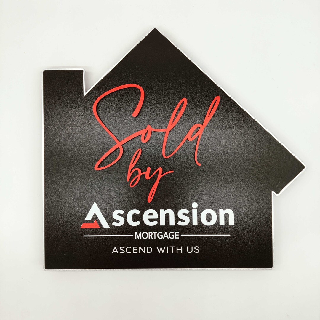 Sold by House Shaped Sign, Said Yes to the Address, Closing Gift Real ...