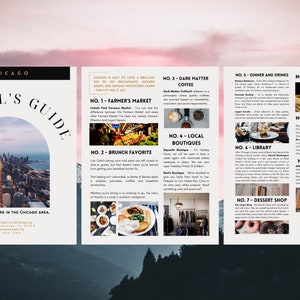 Real Estate Local Guide Template, City Guide Flyer, Welcome Guide ...