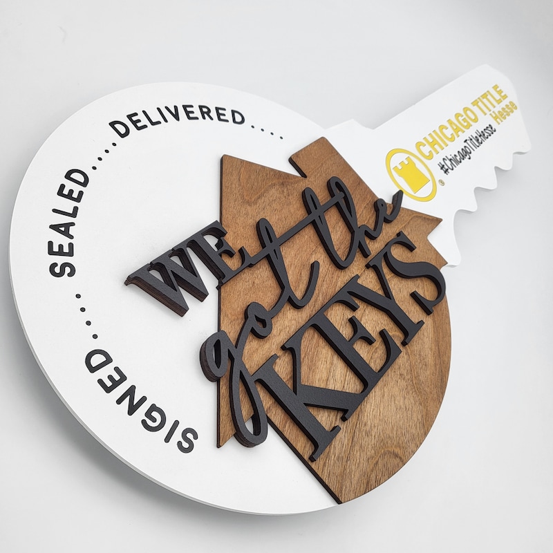 We Got the Keys Sign - Etsy