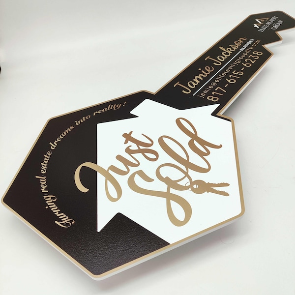 Sold Key Sign - Etsy