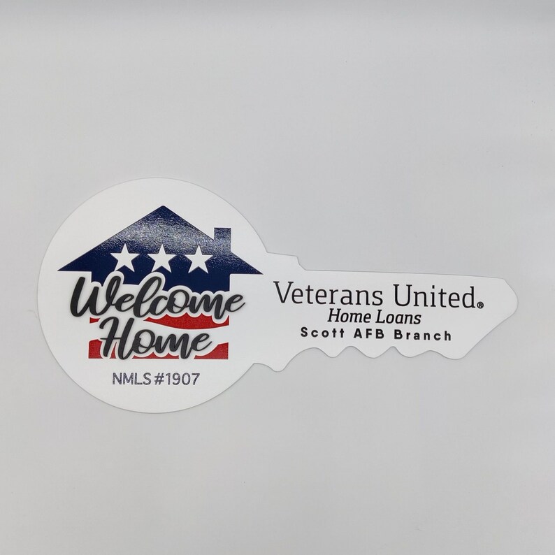 Welcome Home Key Sign Realtor Closing Custom American Flag - Etsy