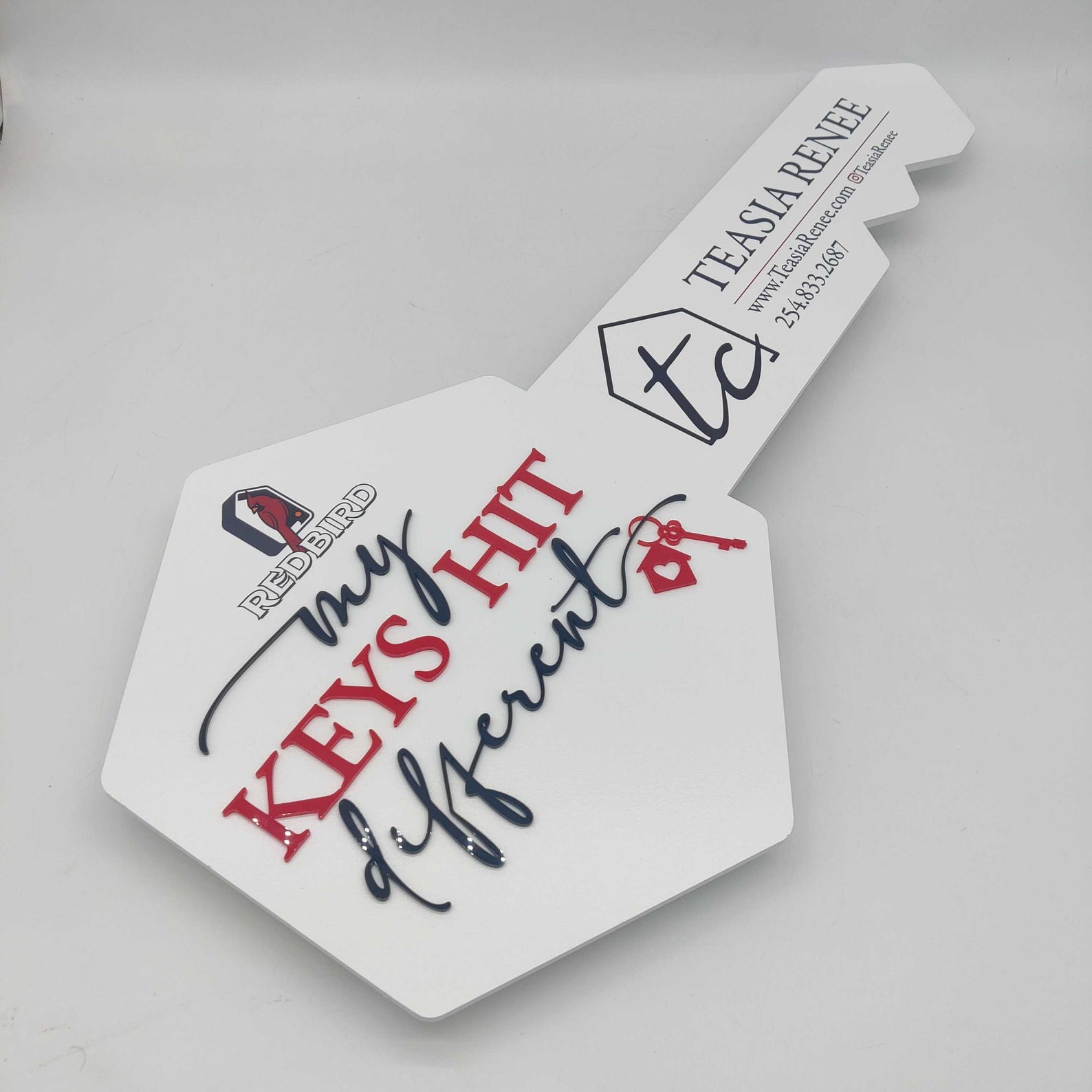 My Keys Hit Different Sign, Closing Custom Sign With Acrylic Words ...